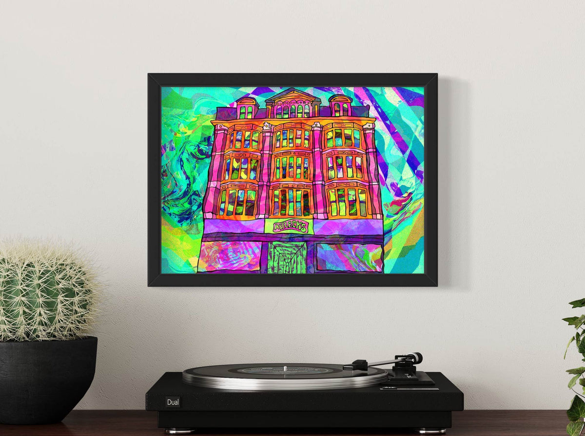 Affleck Palace - framed art print | Manchester Art Prints