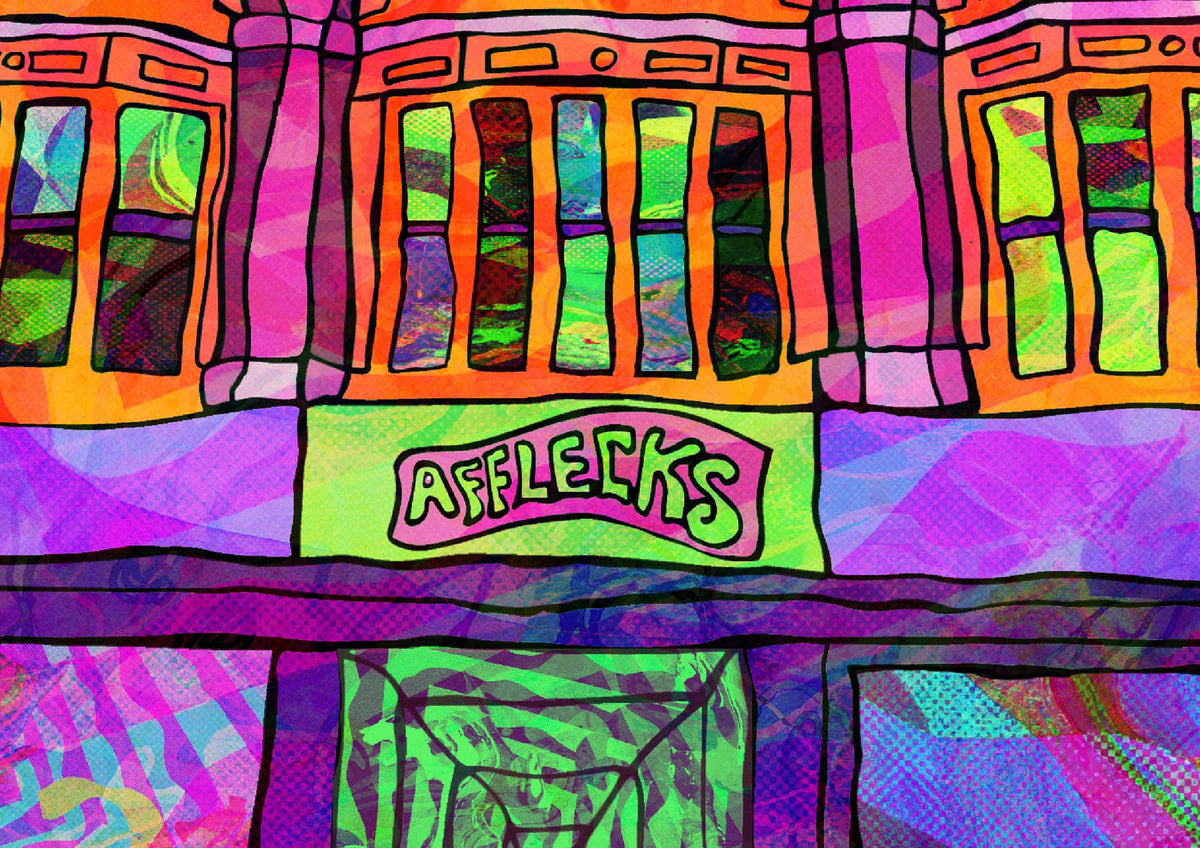 Affleck Palace - framed art print | Manchester Art Prints