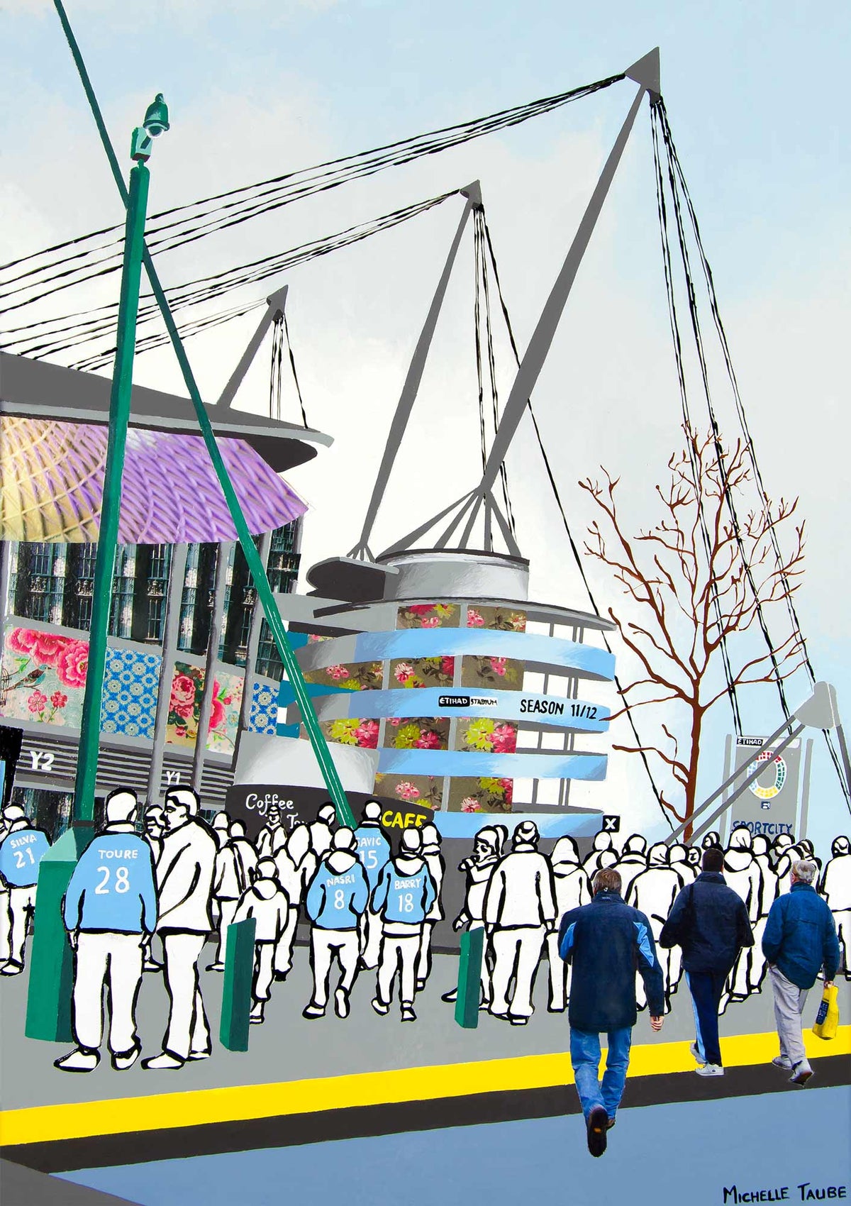 Blue Moon Rising | Manchester Art Prints