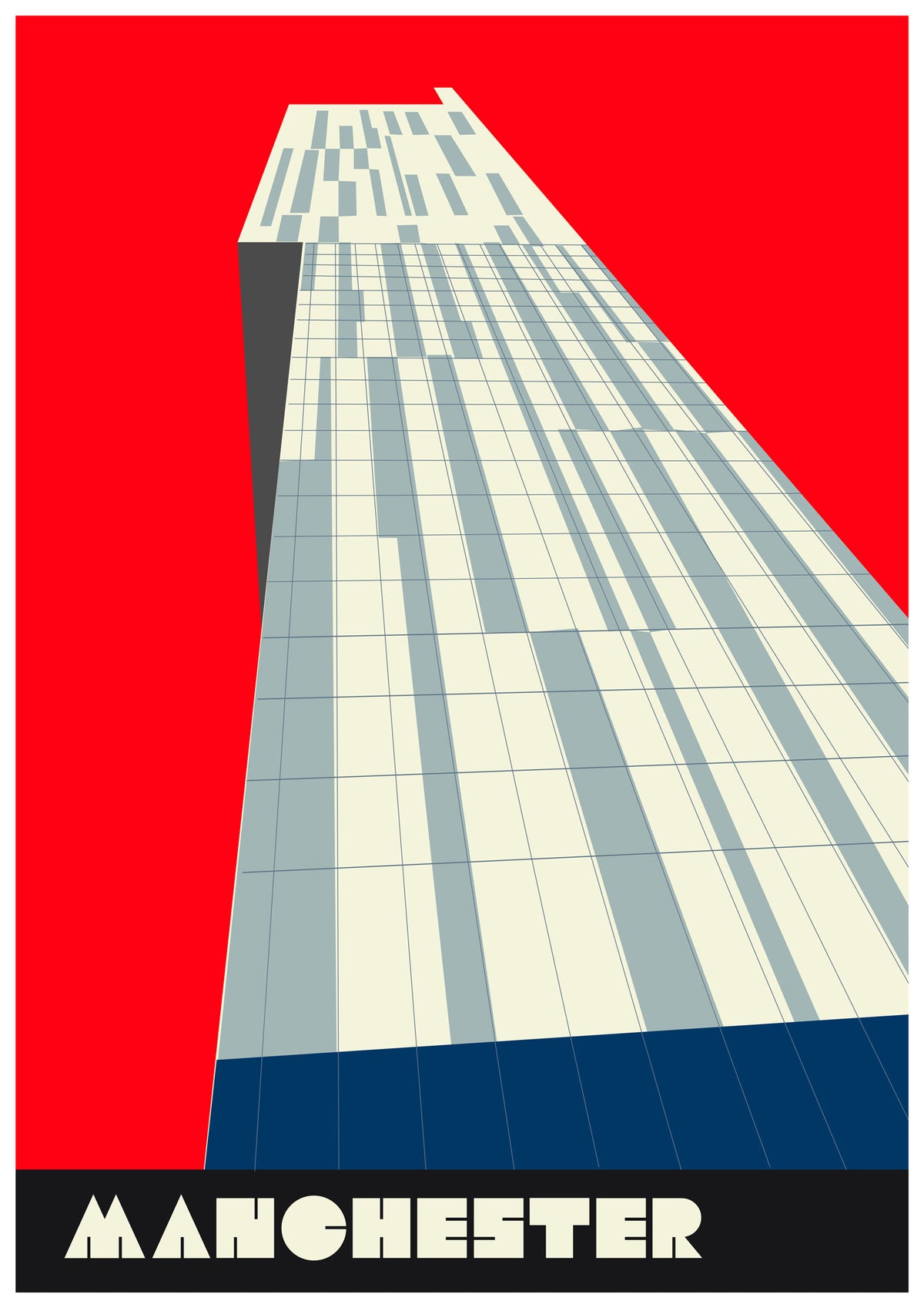 Beetham Tower - framed art print | Manchester Art Prints