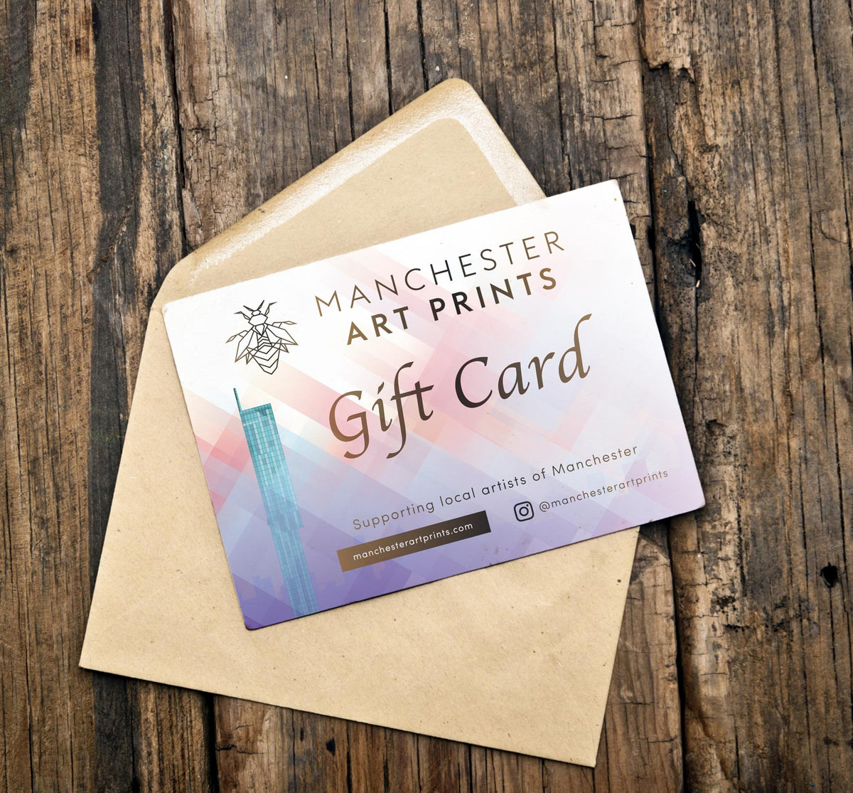 Manchester Art Prints - Digital Gift Card | Manchester Art Prints